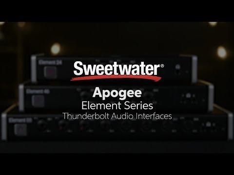 Apogee Element Audio Interface Series Overview