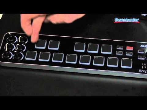 Samson Graphite MD13 Portable Control Surface Overview - Sweetwater at...