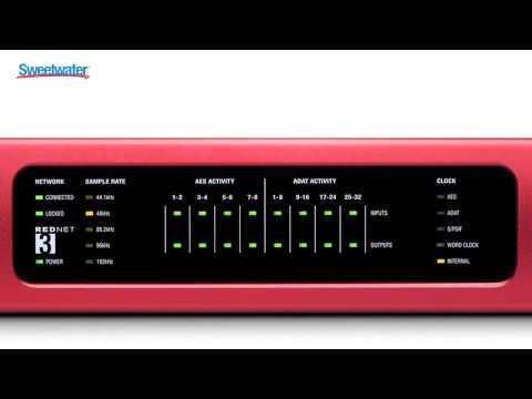 Focusrite RedNet Digital Audio Networking System Overview