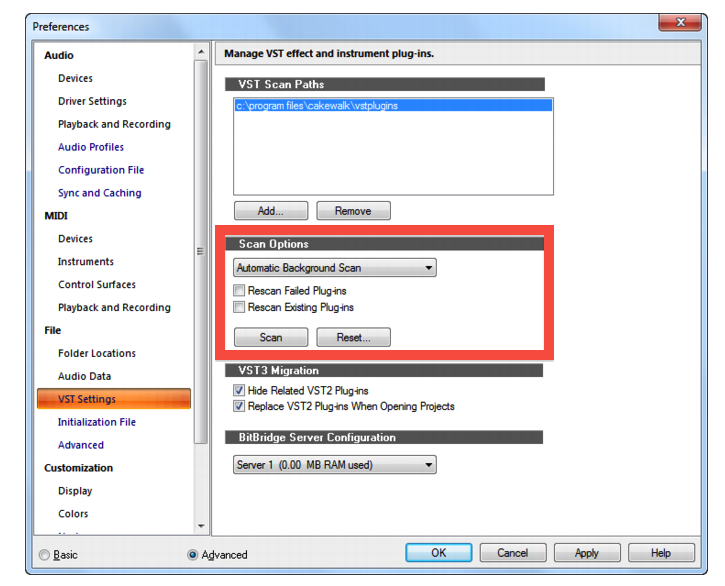 How to resolve a continuous VST scan loop in Sonar X3. | Sweetwater