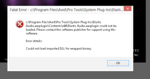 I'm receiving a Fatal Error when trying to start Pro Tools 11 on Windows...