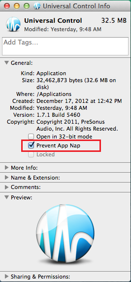 What is App Nap and how do I turn it off in Mac OS X 10.9 Mavericks?