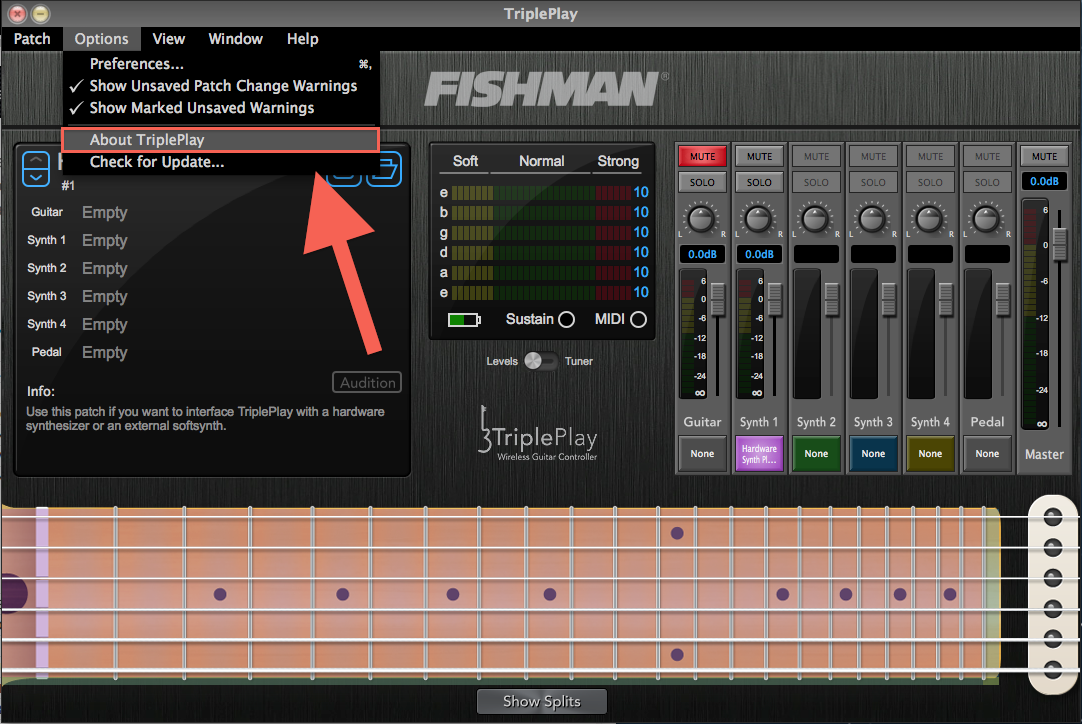 How do I update the firmware on my Fishman TriplePlay wireless guitar ...