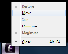 When I open the Eleven Rack Editor on my Windows computer, the window is...