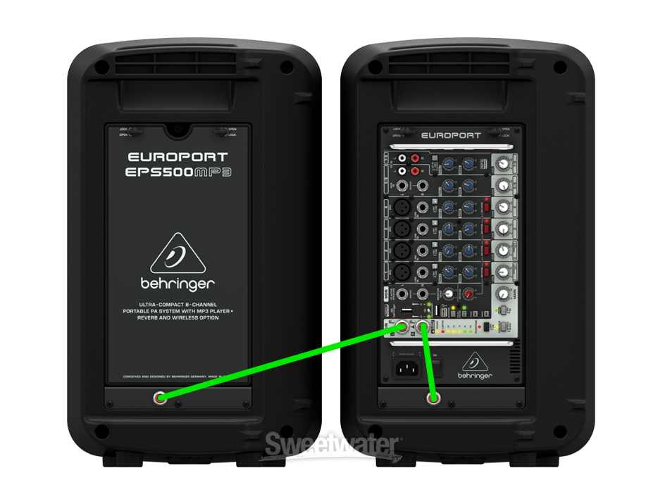 Where are the speaker cables and microphone that come with my Behringer...