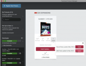 How do I update my Toontrack product(s) using the Product Manager ...