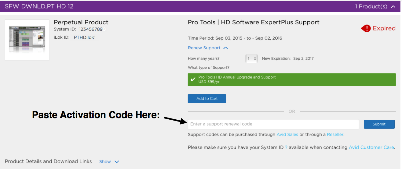 How do I reinstate my Pro Tools HD Support Plan? | Sweetwater