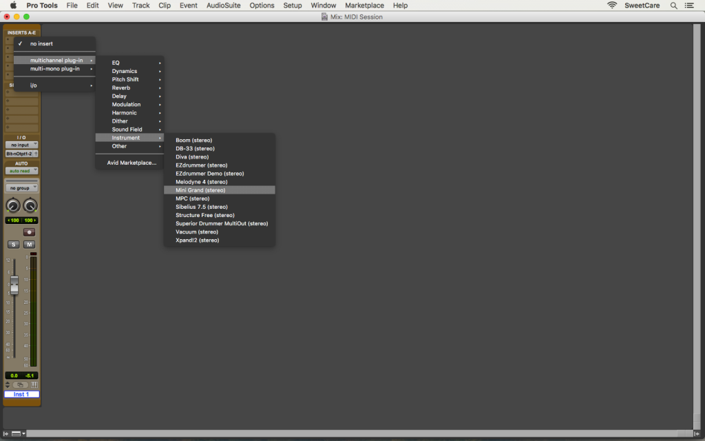 12:15 Instrument Insert A Menu Mix | Sweetwater