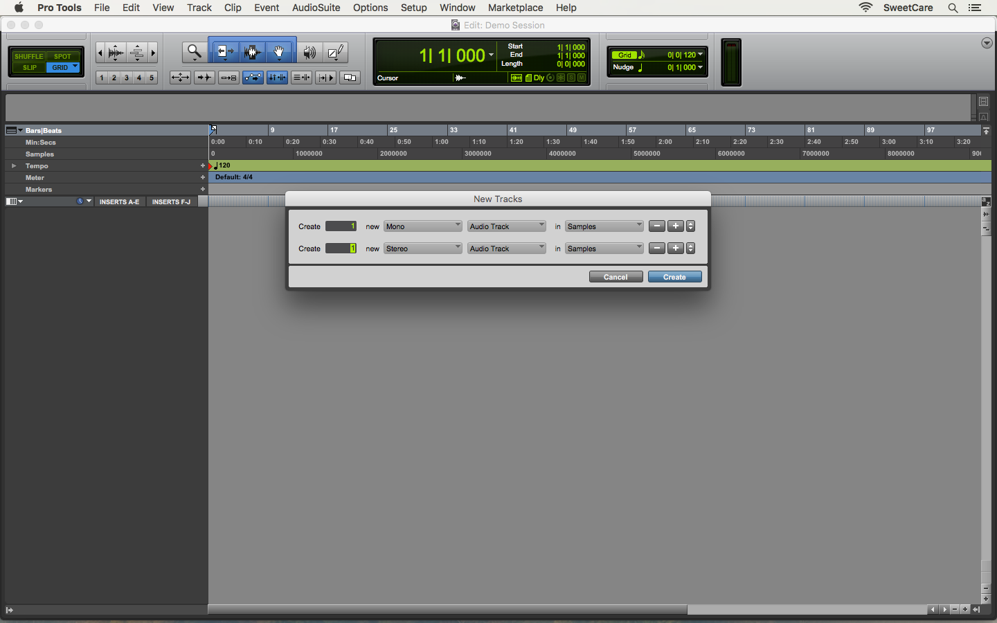 4:12 Create Mono & Stereo Audio Tracks | Sweetwater