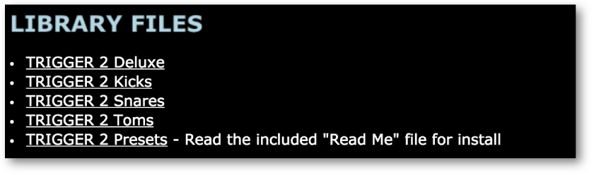 Trigger 2 Platinum Software Activation Instructions | Sweetwater