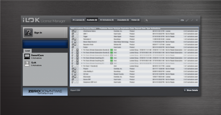 ILok Licenses and Activation Codes | Sweetwater
