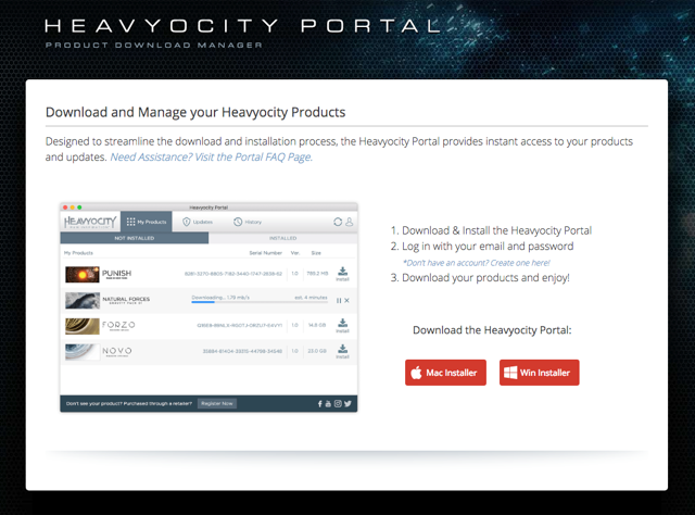 Heavyocity Software Activation Instructions | Sweetwater