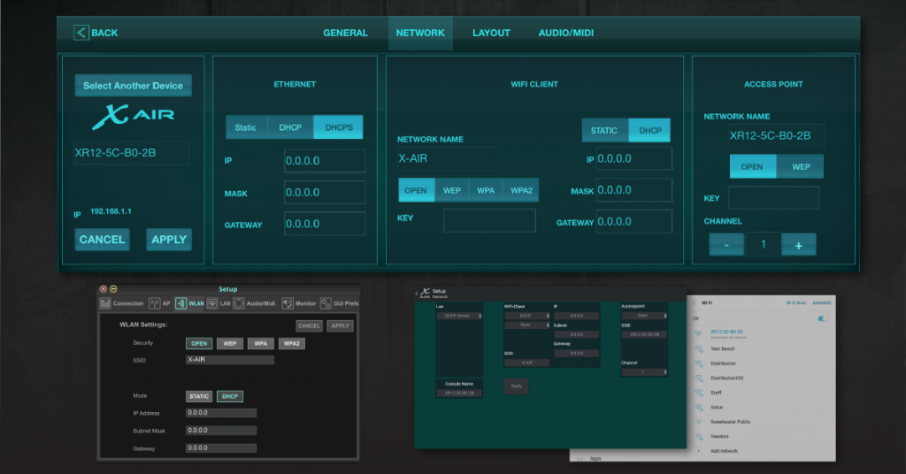 X AIR Ethernet and External Router Setup | Sweetwater