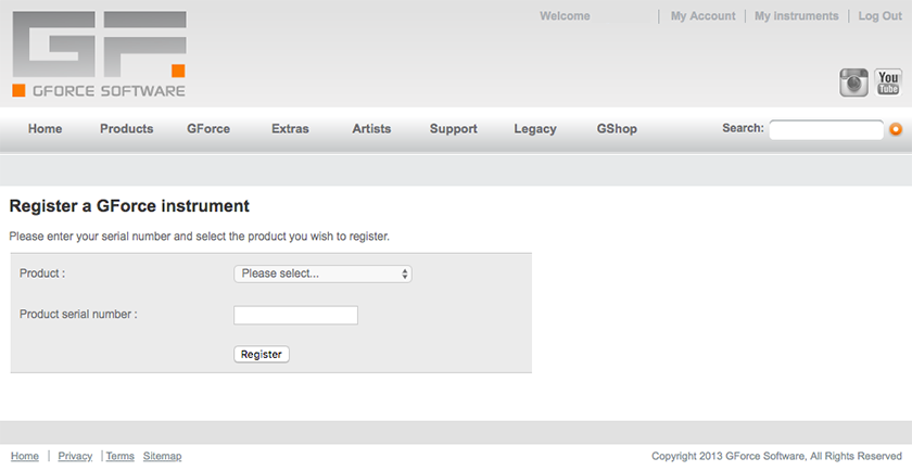 GForce Software Activation Instructions | Sweetwater