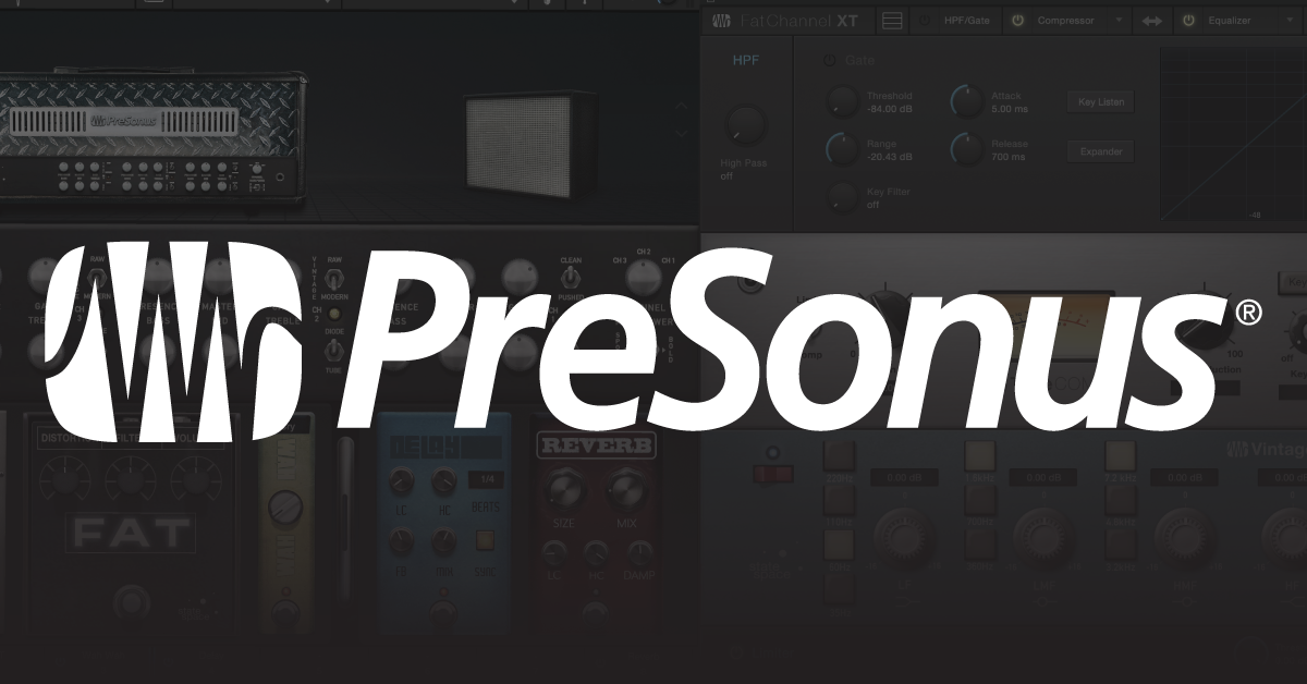 PreSonus Add-On Software Activation Instructions | Sweetwater