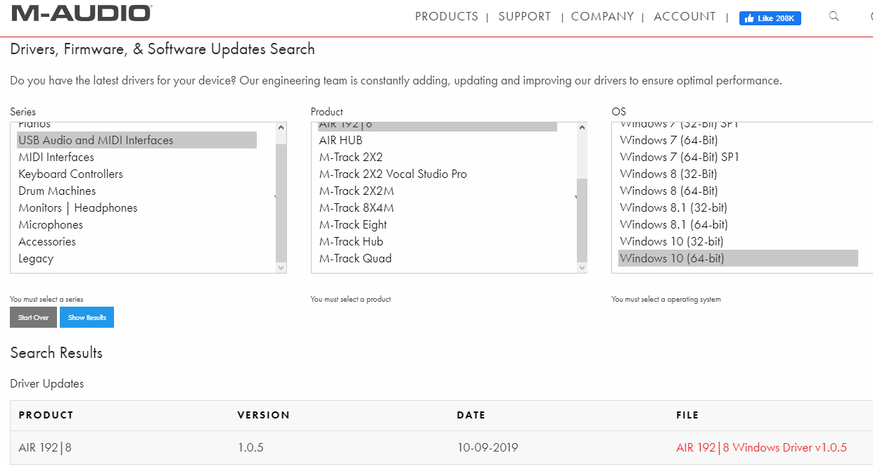 M-Audio M-Track Quickstart Guide | Sweetwater