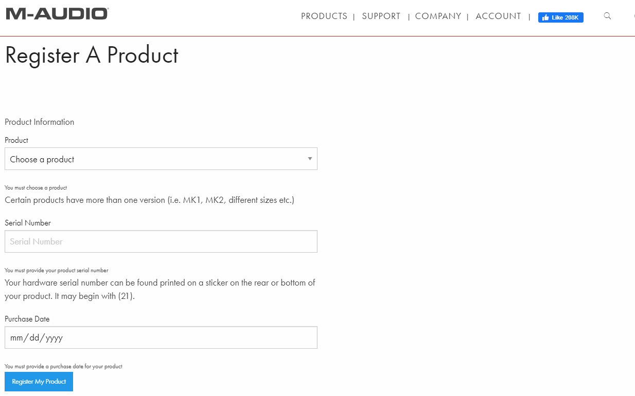 M-Audio M-Track Quickstart Guide | Sweetwater