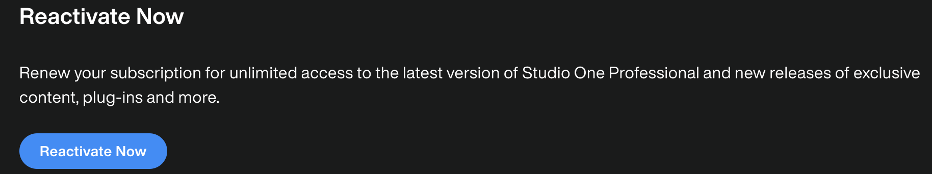 PreSonus Studio One Software Activation Instructions | Sweetwater