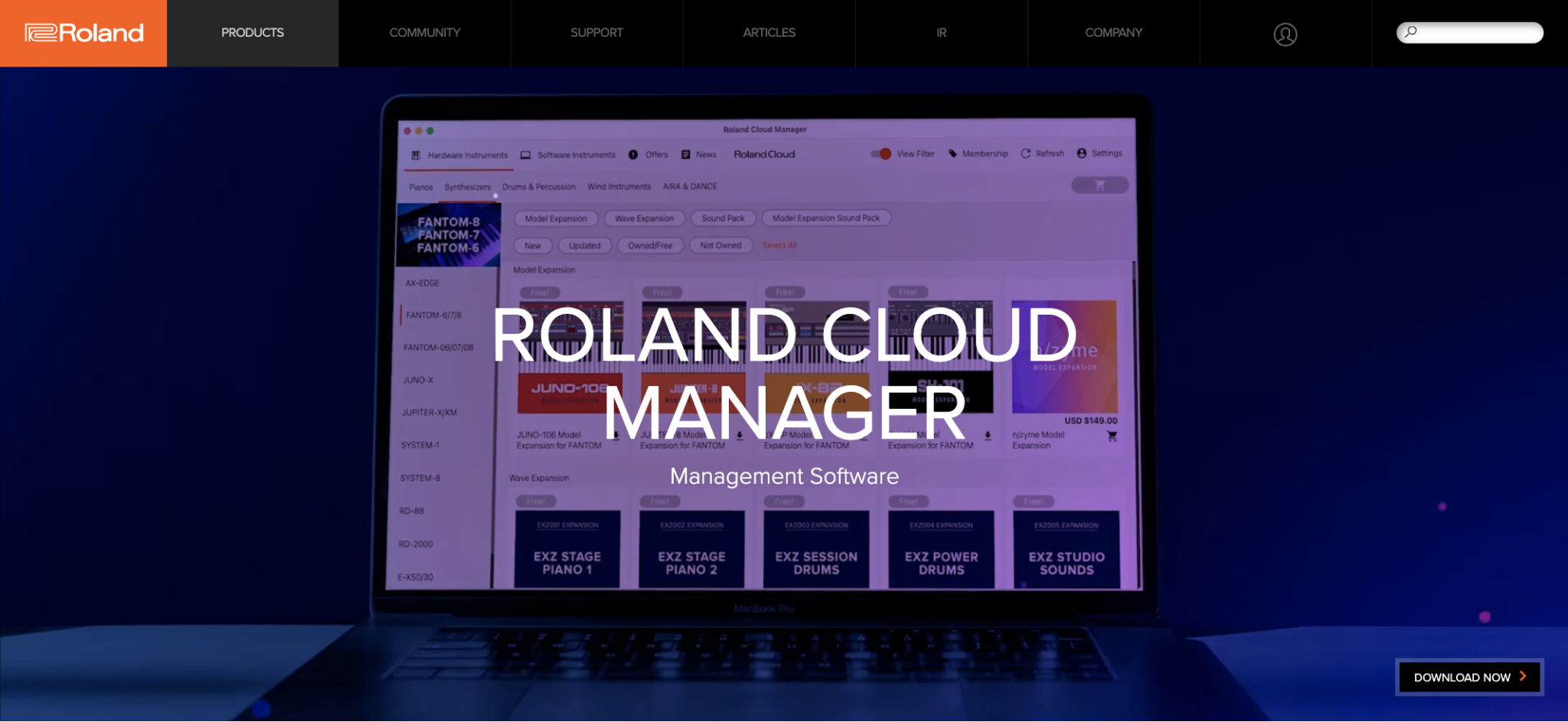 Roland Software Activation Instructions | Sweetwater