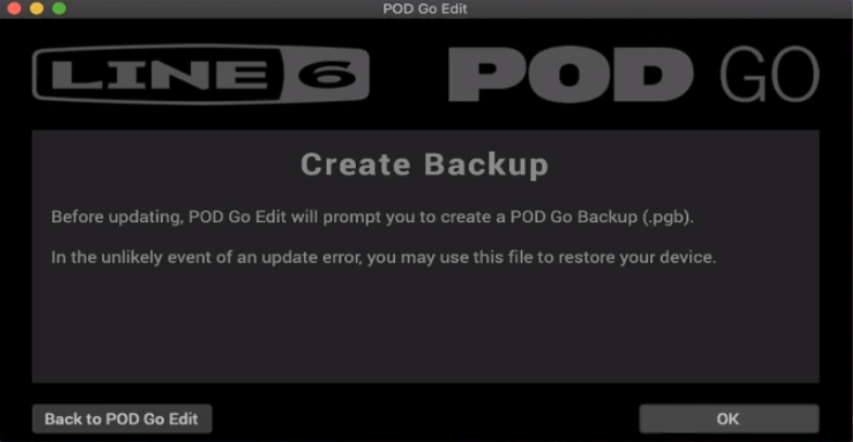 Line 6 POD Go Firmware Update Instructions | Sweetwater