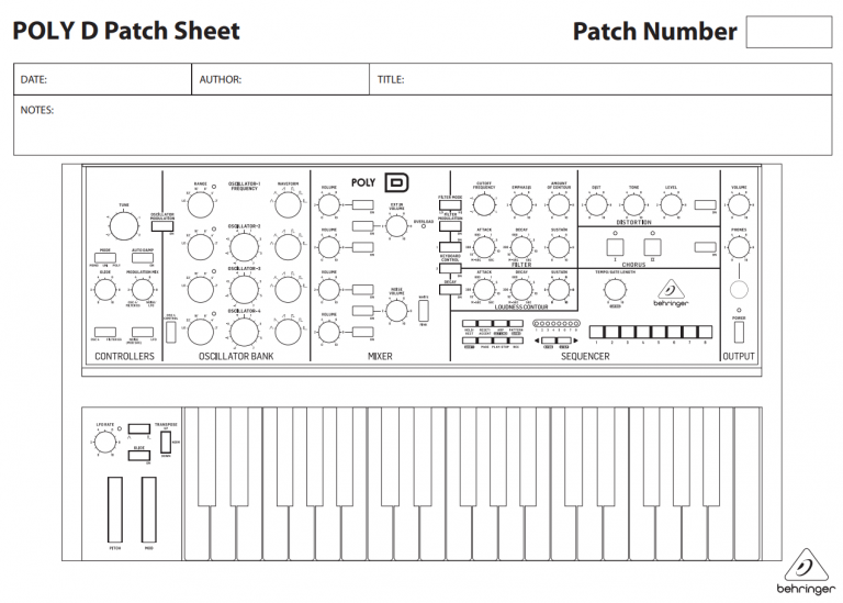 Behringer Poly D: Working with Sounds | Sweetwater