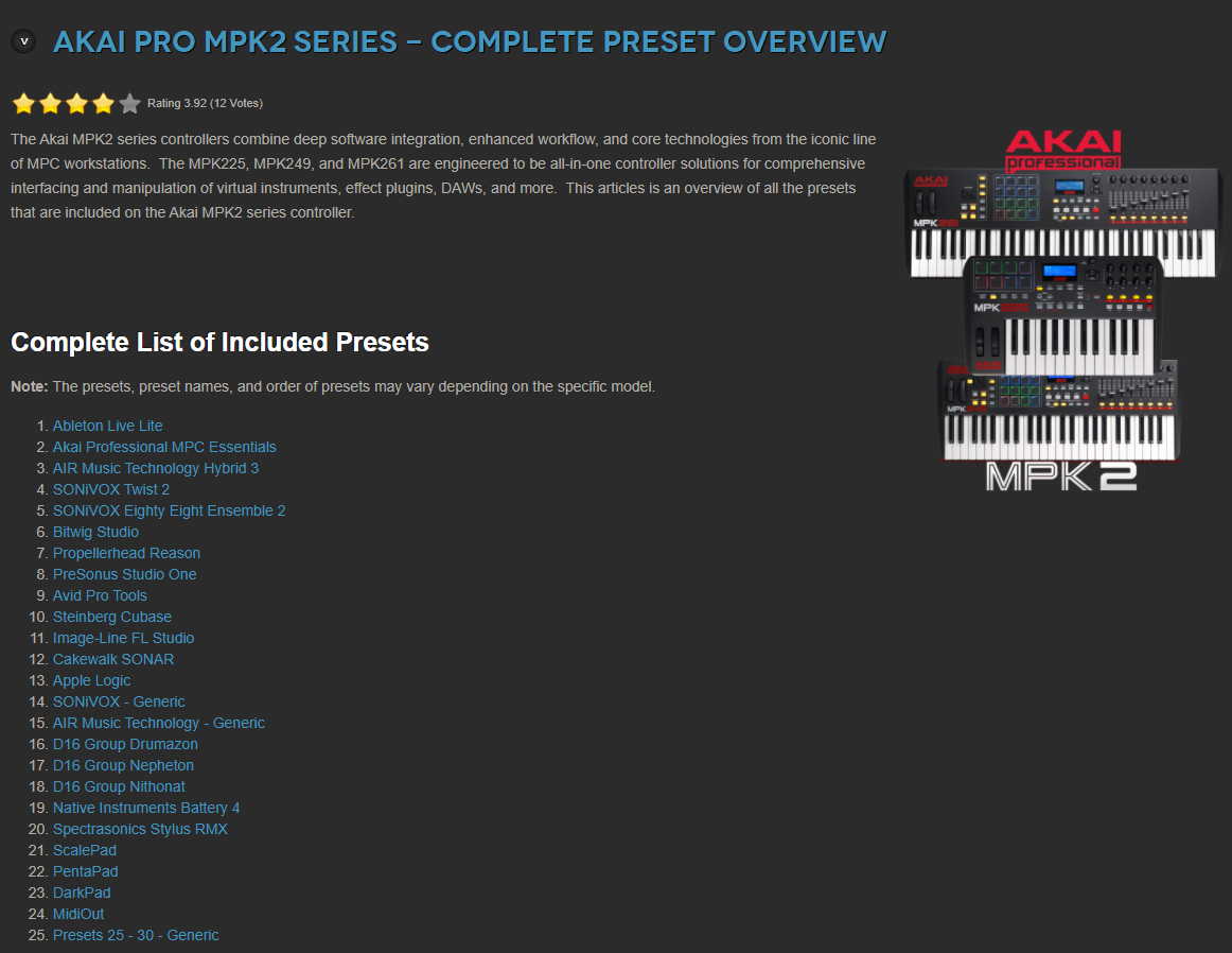 Akai MPK2 Setup Guide | Sweetwater