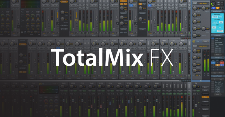 How To Use RME TotalMix FX | Sweetwater