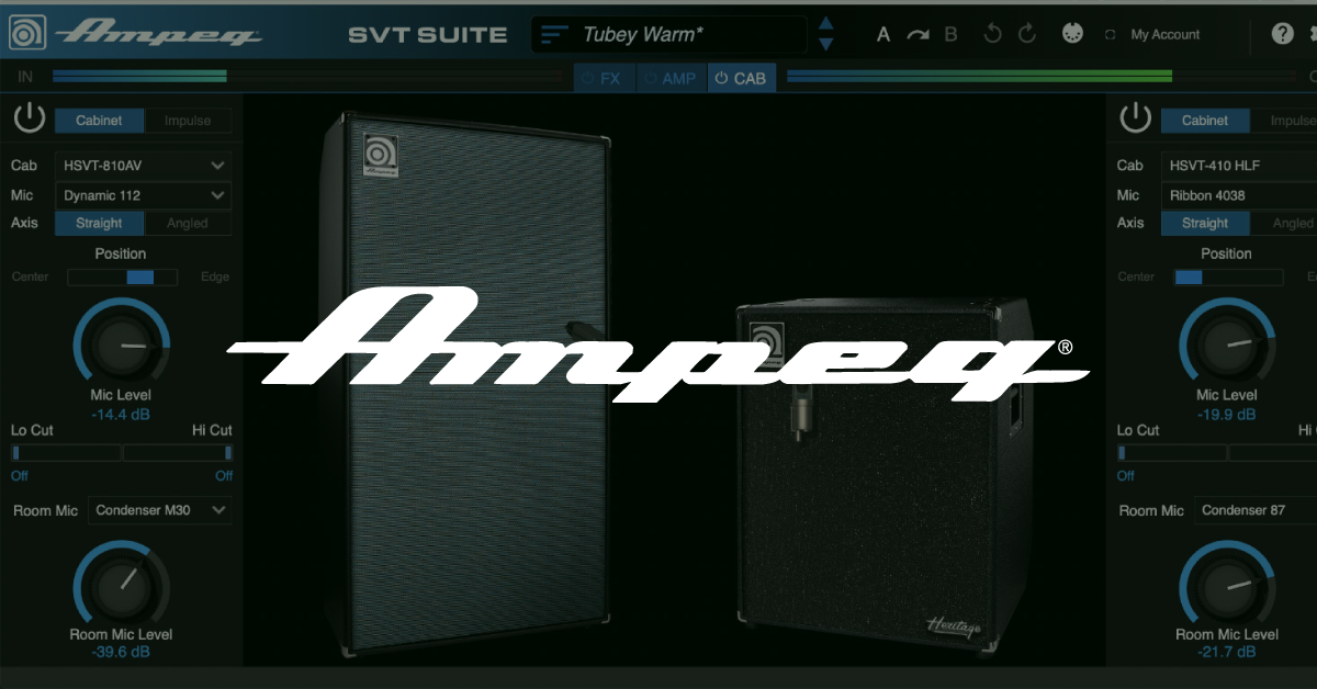 Ampeg SVT Suite Software Activation Instructions | Sweetwater