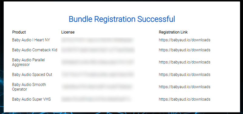 Baby Audio Bundle Software Activation Instructions | Sweetwater