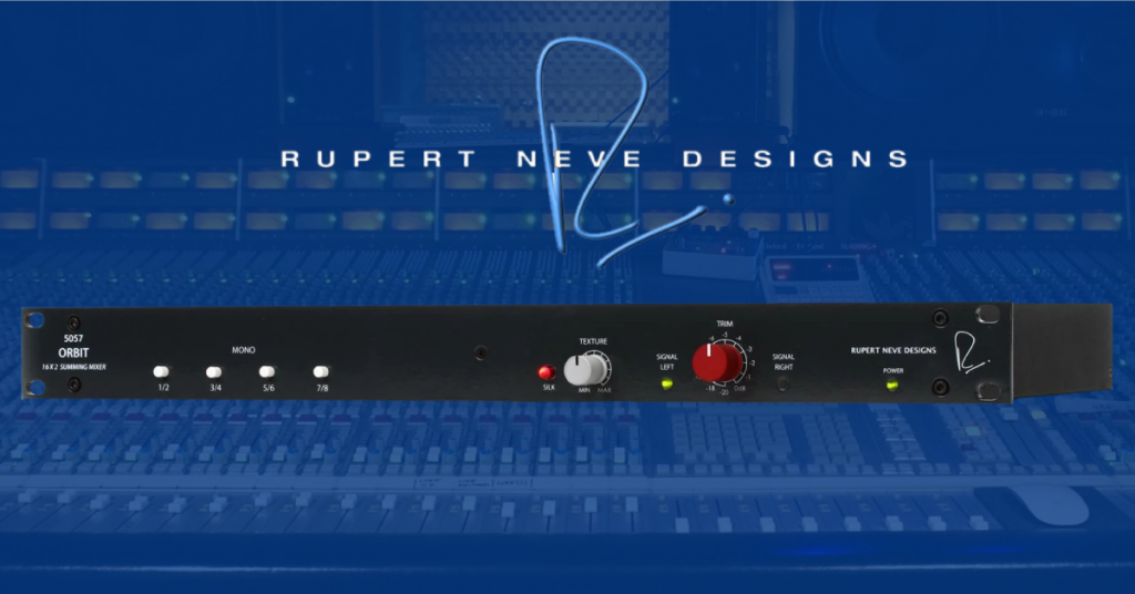 Rupert Neve Designs 5057 Orbit Summing Mixer Setup Guide | Sweetwater