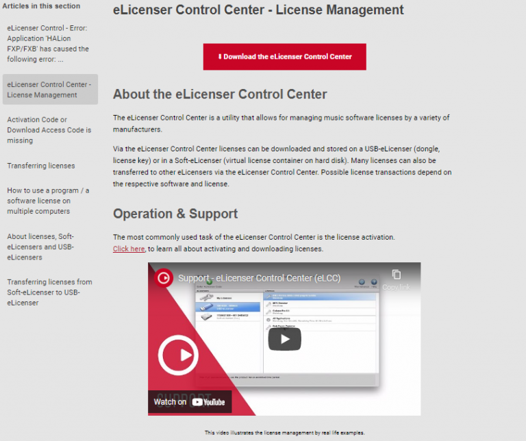 ELicenser Setup Guide | Sweetwater