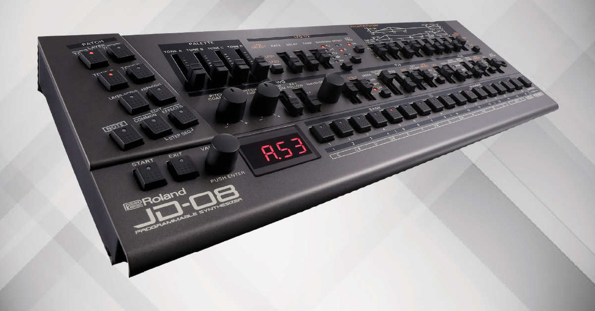 Roland JD-08: Factory Reset | Sweetwater