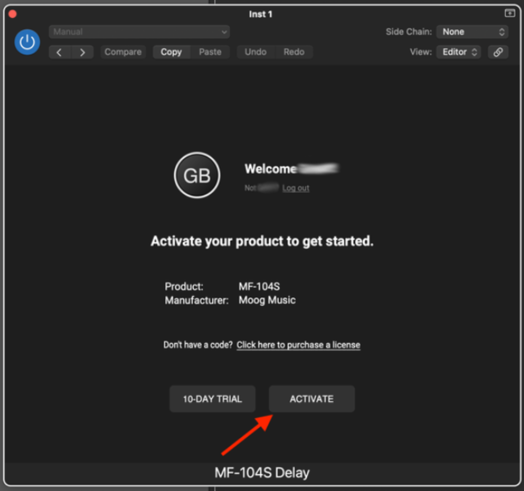 Moog Software Activation Instructions | Sweetwater