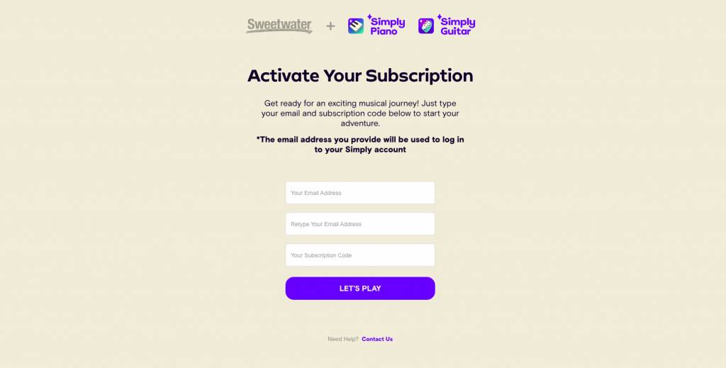 Simply Software Activation Instructions | Sweetwater