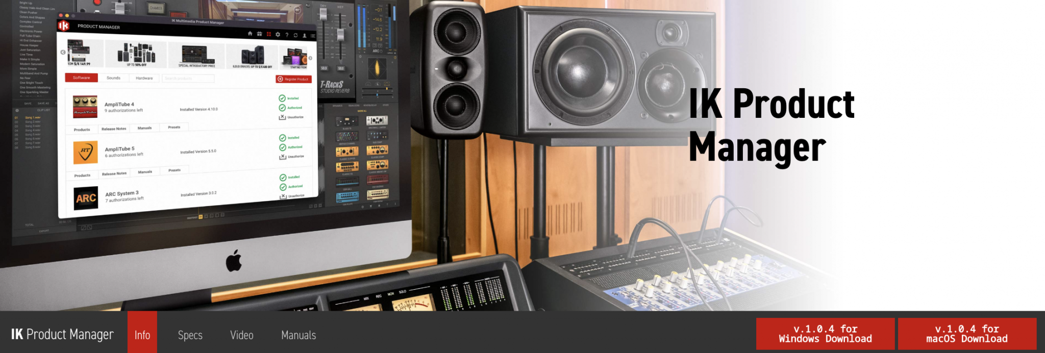 IK Multimedia TONEX Expansion Software Activation Instructions | Sweetwater