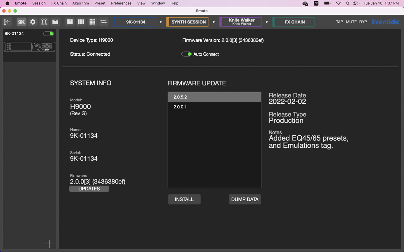 How to Use the Eventide H9000 Emote Editor and Plug-in | Sweetwater