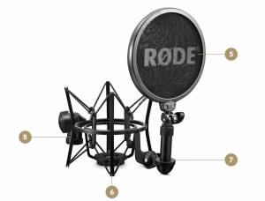RODE NT1 5th Generation Microphone with USB Quickstart Guide | Sweetwater