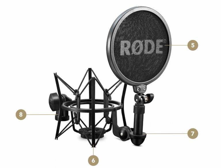 RODE NT1 5th Generation Microphone with USB Quickstart Guide | Sweetwater