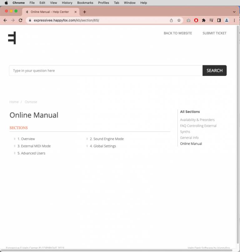 Expressive E Osmose Quickstart Guide | Sweetwater