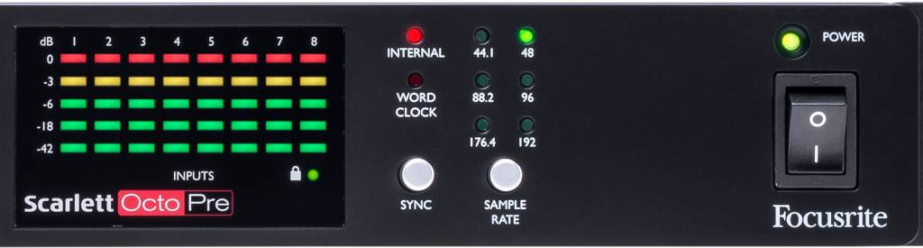 Focusrite Scarlett OctoPre Quickstart Guide | Sweetwater