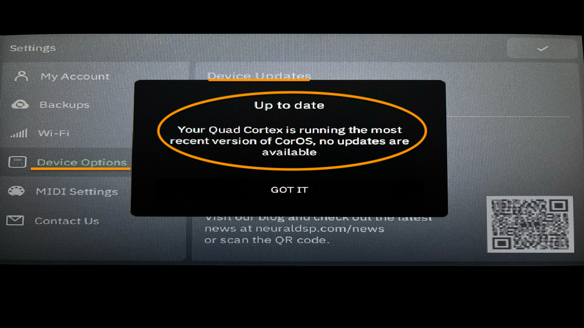 How to Update Your Neural DSP Quad Cortex Firmware to CorOS 2.0.2 | Sweetwater