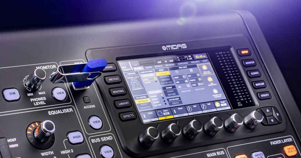 Midas M32: Firmware Update | Sweetwater