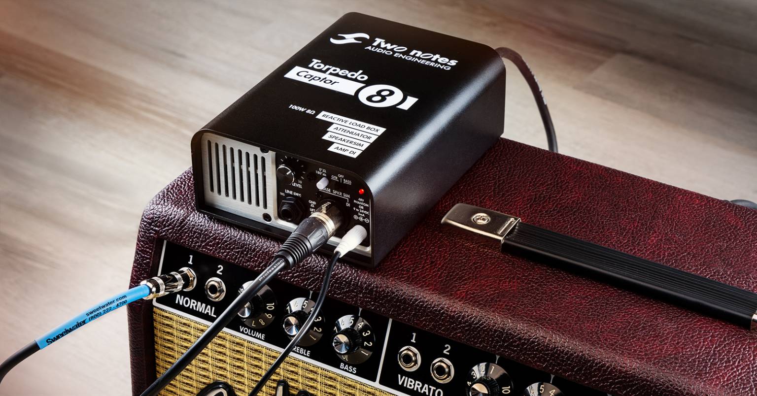 Two Notes Torpedo Captor Reactive Loadbox Quickstart Guide | Sweetwater