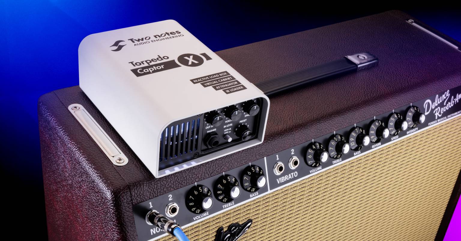 Two Notes Torpedo Captor X Reactive Loadbox Quickstart Guide | Sweetwater