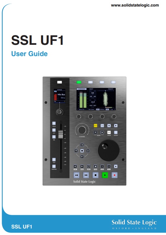 SSL UF1 Quickstart Guide | Sweetwater