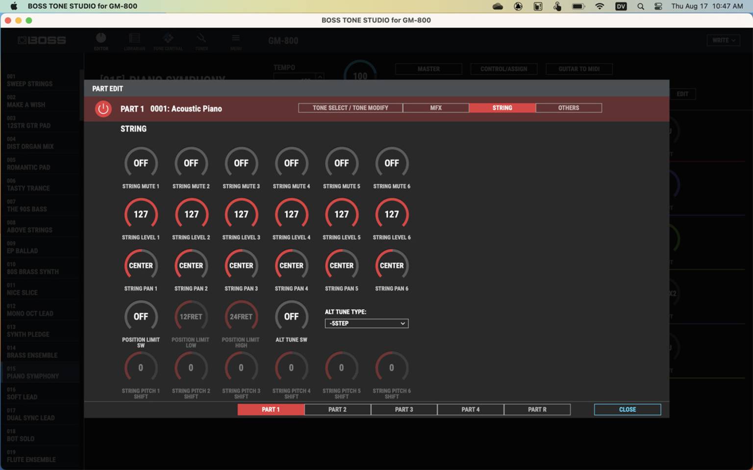 BOSS GM-800 Guitar Synthesizer Quickstart Guide | Sweetwater