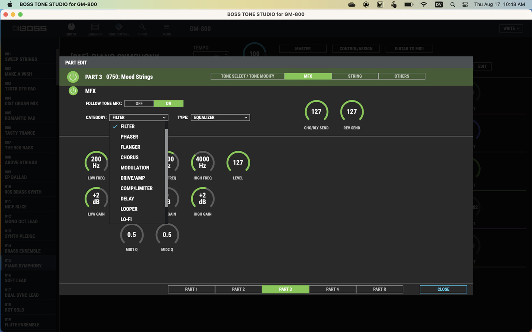 BOSS GM-800 Guitar Synthesizer Quickstart Guide | Sweetwater