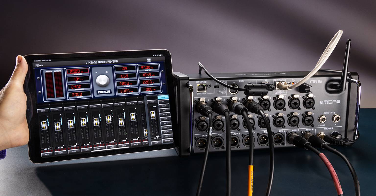 Midas MR Series Quickstart Guide | Sweetwater