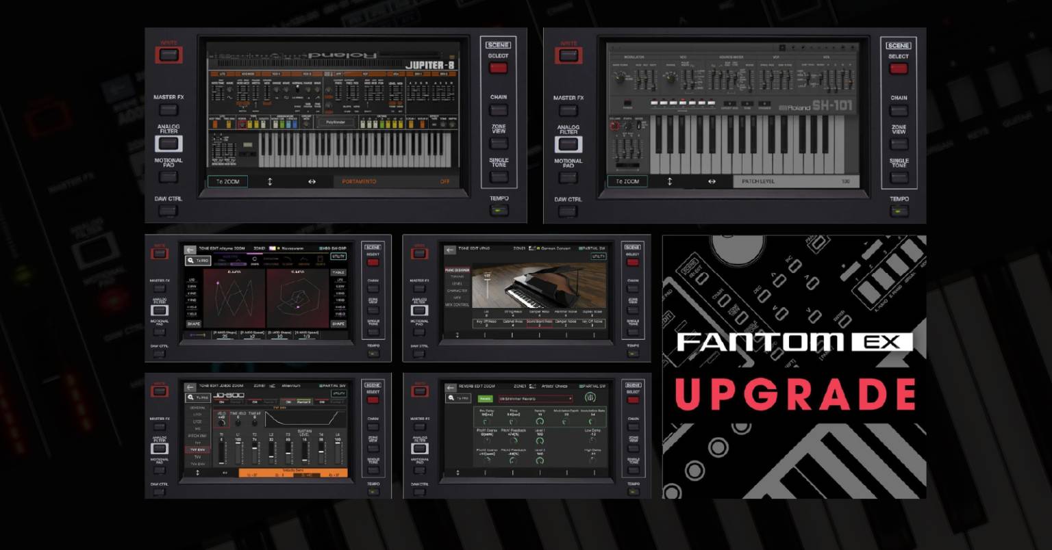 Roland FANTOM EX System Upgrade Guide | Sweetwater