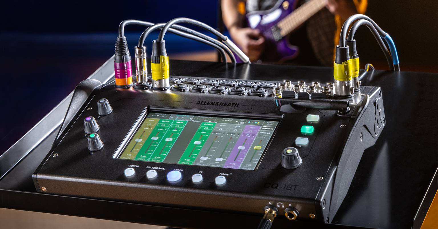 Allen & Heath CQ Mixer Quickstart Guide | Sweetwater